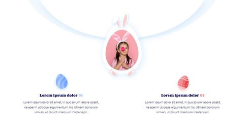 Hello Easter Simple Presentation Google Slides Template