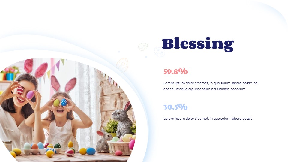 Hello Easter Simple Presentation Google Slides Template