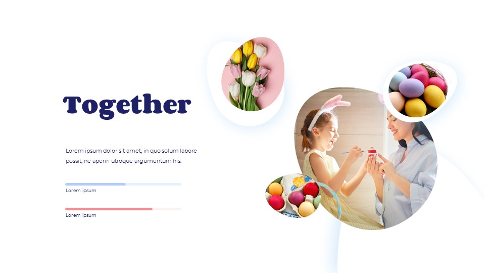 Hello Easter Simple Presentation Google Slides Template