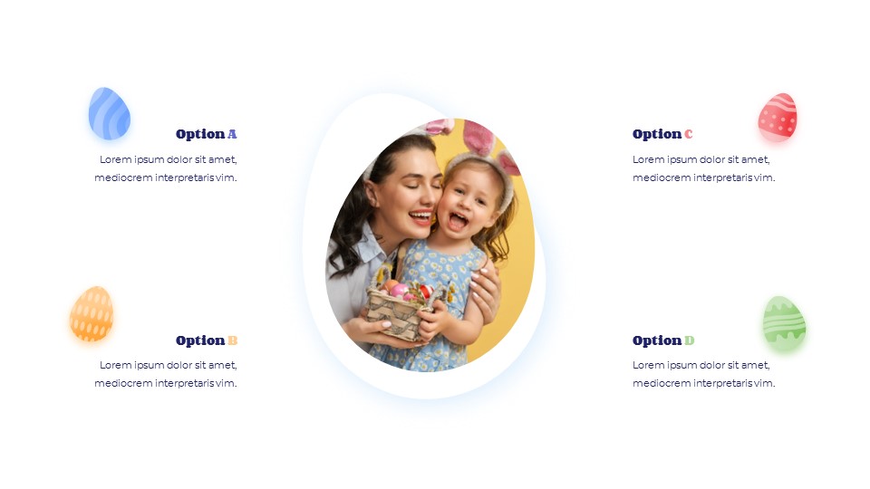 Hello Easter Simple Presentation Google Slides Template