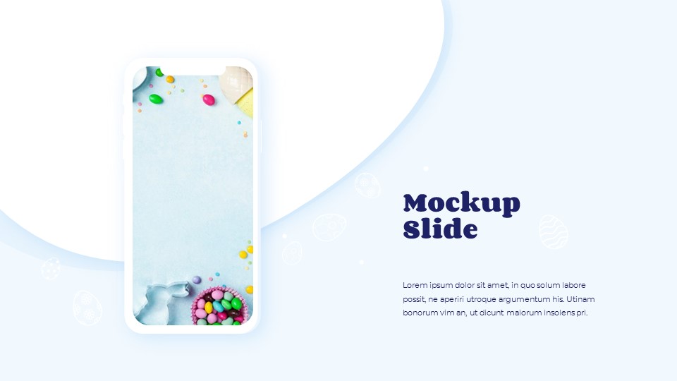 Hello Easter Simple Presentation Google Slides Template