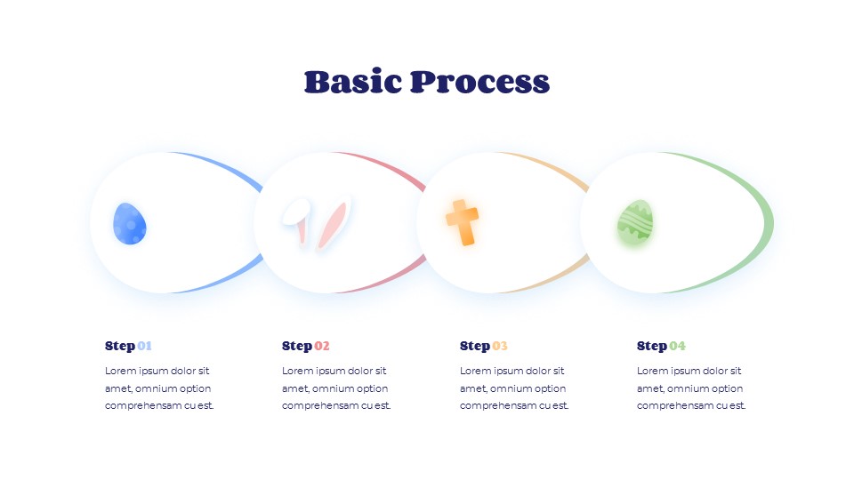 Hello Easter Simple Presentation Google Slides Template