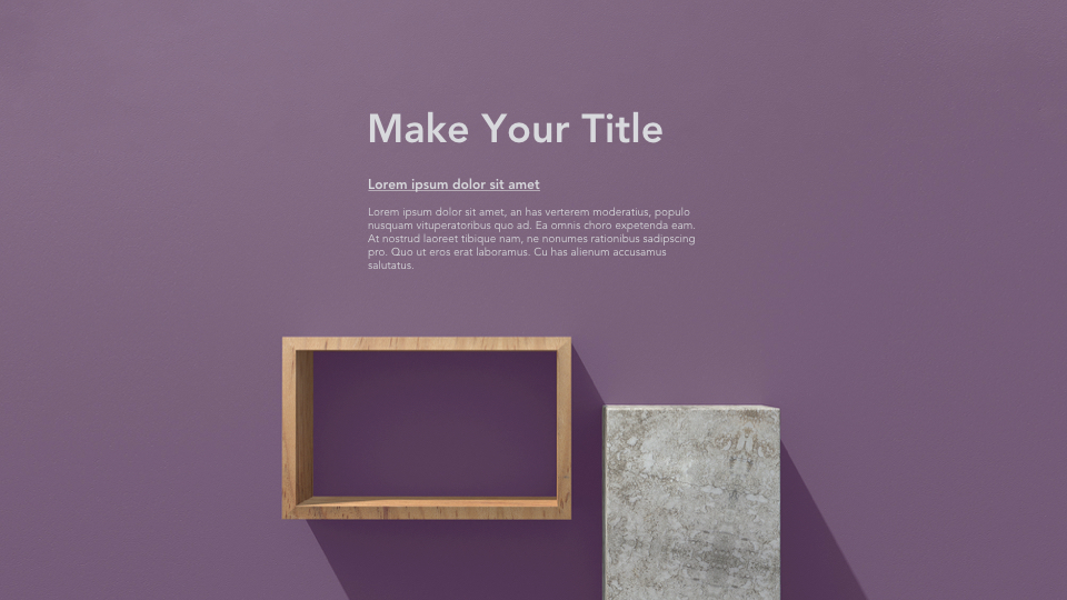 Display Object Keynote Templates