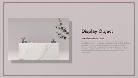 Display Object Keynote Templates