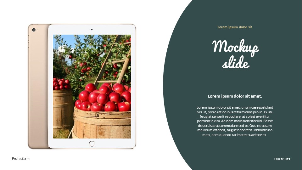 Fruits Farm Best Google Slides|Nature