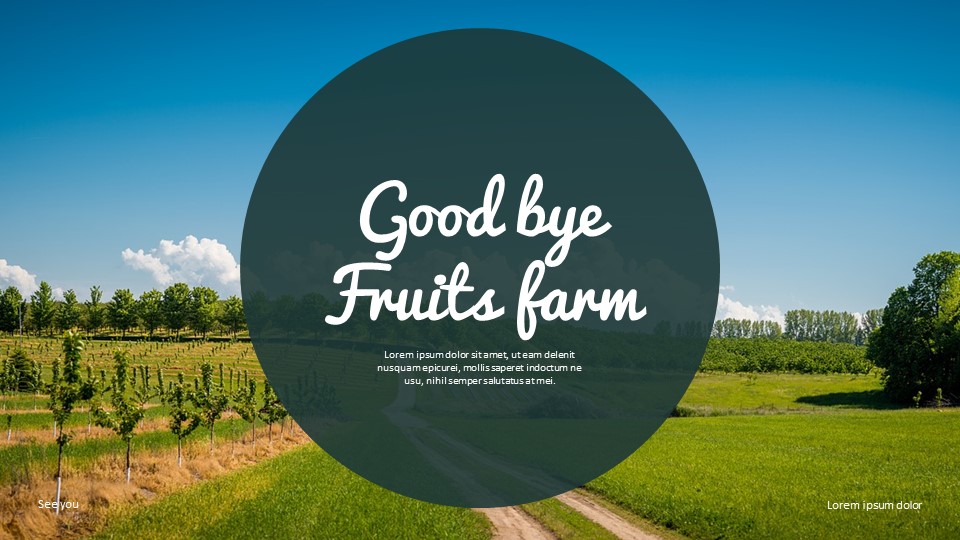 Fruits Farm Best Google Slides|Nature