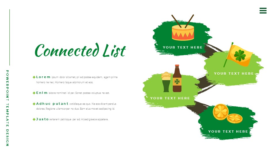 St. Patrick's Day Easy Google Slides Template