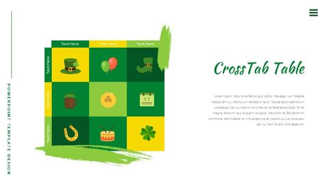 St. Patrick's Day Easy Google Slides Template