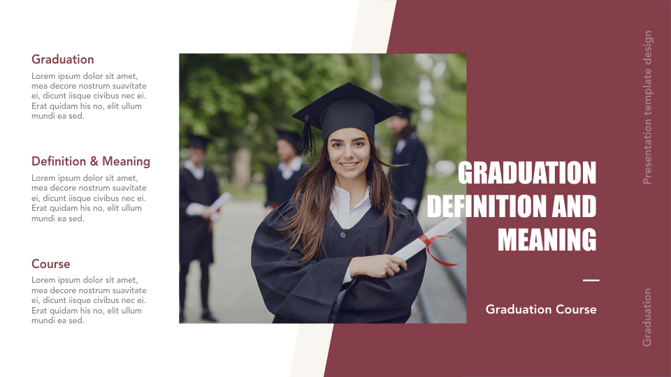 Graduation ceremony Apple Keynote Template
