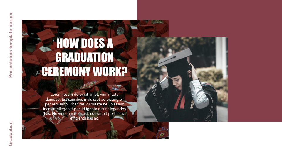 Graduation ceremony Apple Keynote Template