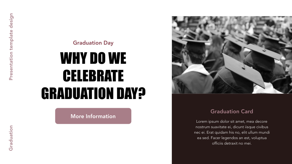 Graduation ceremony Apple Keynote Template