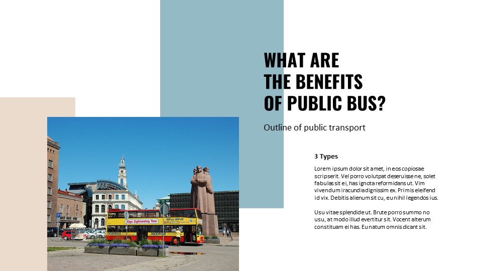 Public Transport Easy Google Slides