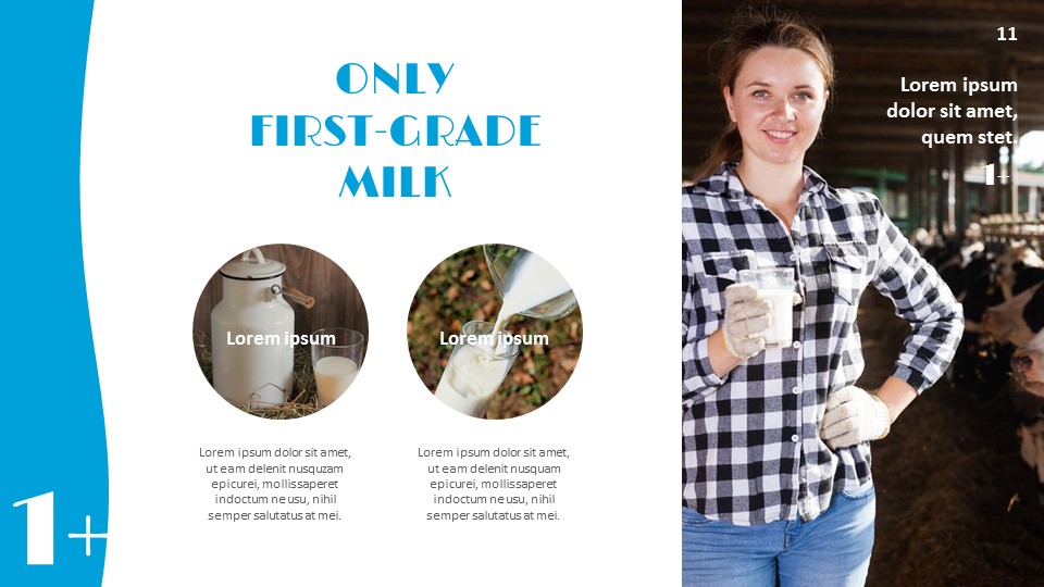 Dairy Farming Google Slides Presentation Templates