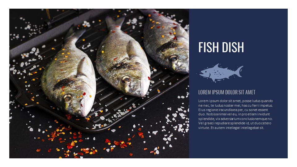 Seafood Simple Google Slides