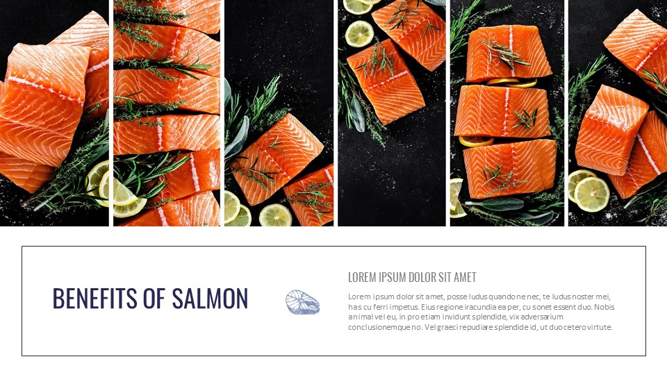 Seafood Simple Google Slides