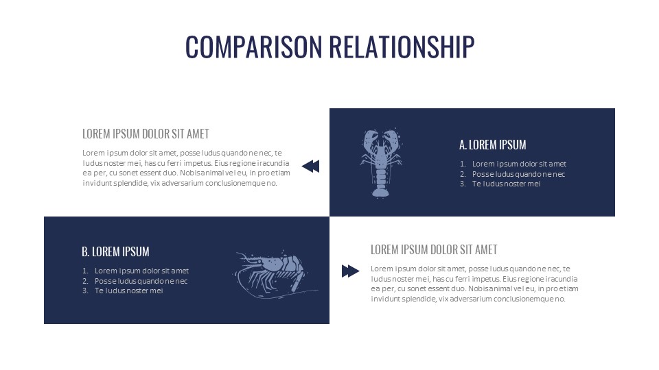 Seafood Simple Google Slides