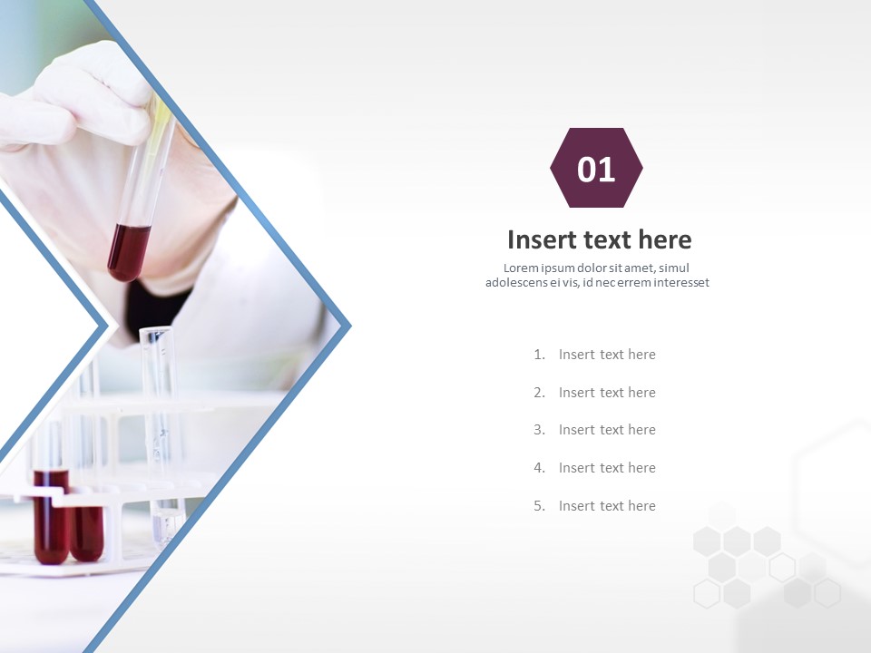 A Reagent and a Microscope - Free Powerpoint Template