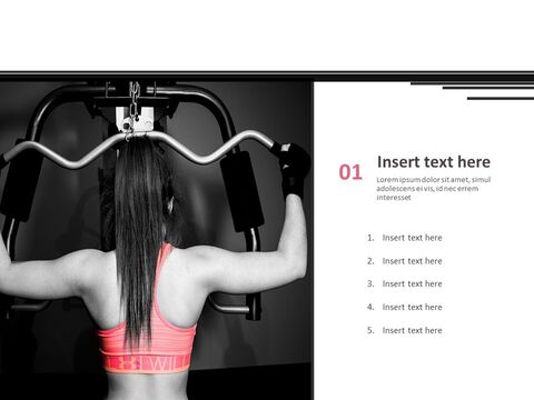 Gratis Entrenamiento físico - Plantilla PPT gratuita