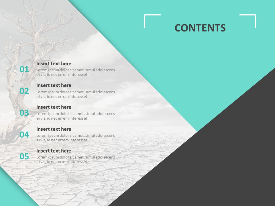 Free Design Template - A Drought