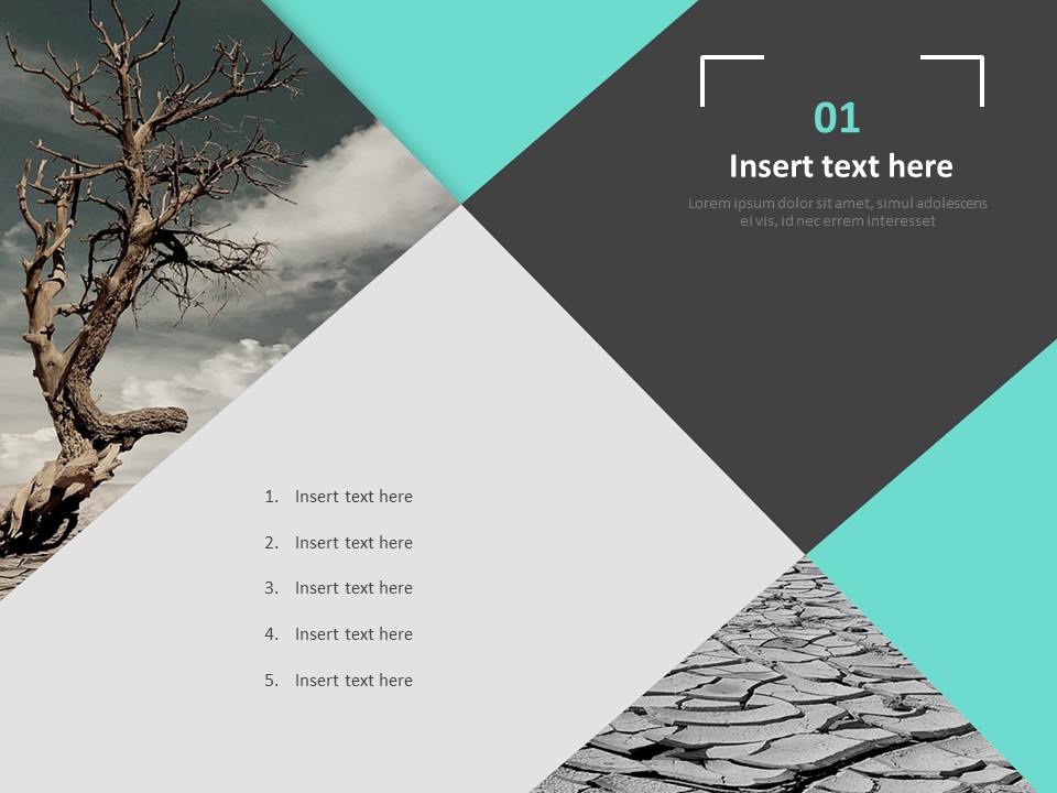 Free Design Template - A Drought