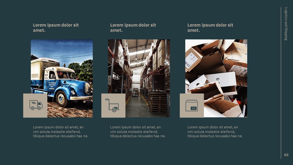 Logistics and Shipping Google Docs PowerPoint