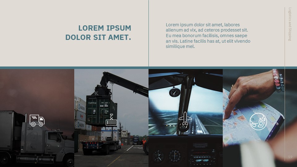 Logistics and Shipping Google Docs PowerPoint