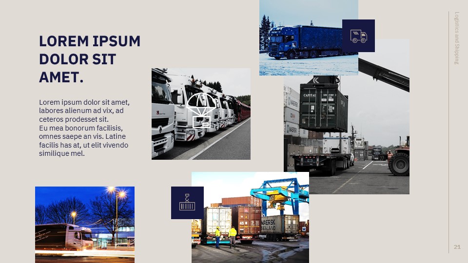 Logistics and Shipping Google Docs PowerPoint