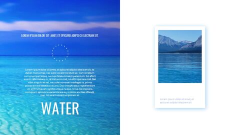 Water Easy Google Slides|Nature