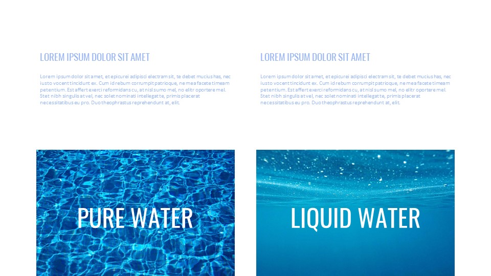 Water Easy Google Slides|Nature