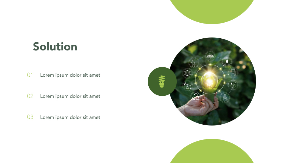 Green Business PPT Keynote Presentation