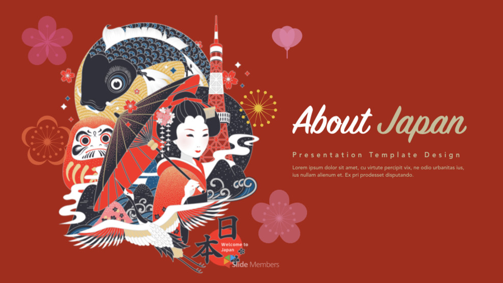 About Japan Keynote Presentation Template