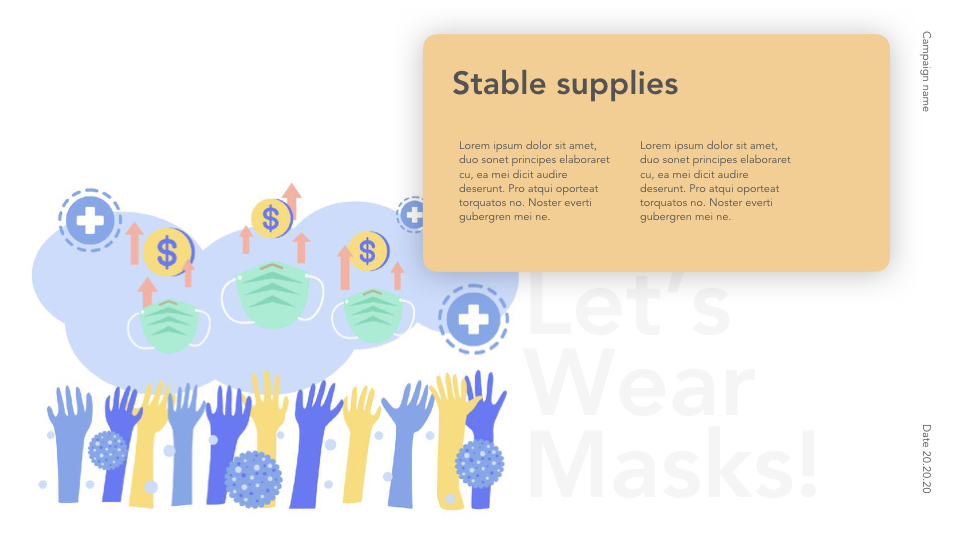 Lets Wear Masks PPTX Keynote