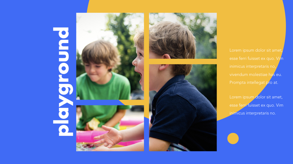 Playground Ultimate Keynote Template|Education