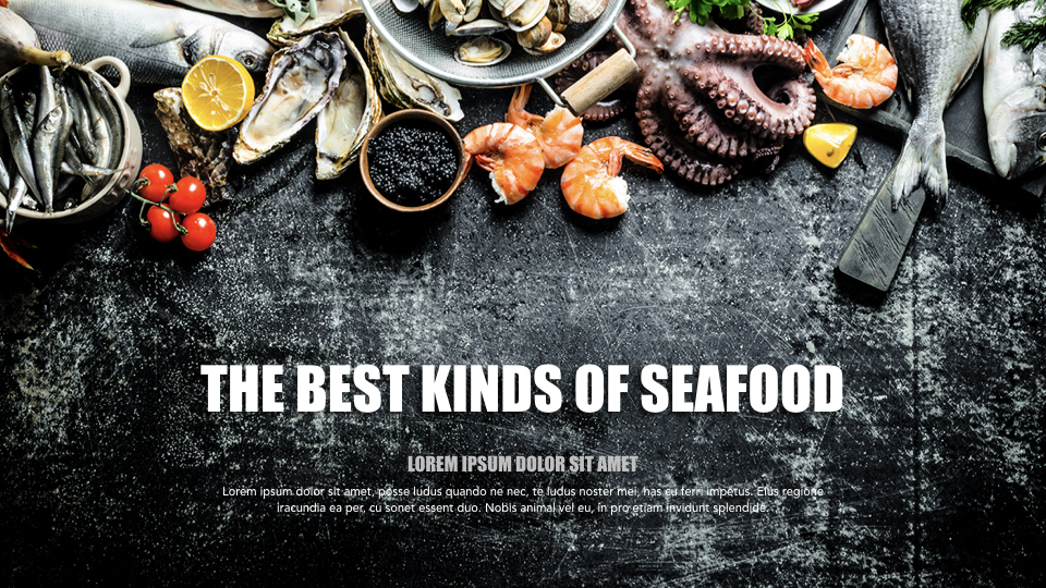 Seafood PowerPoint to Keynote