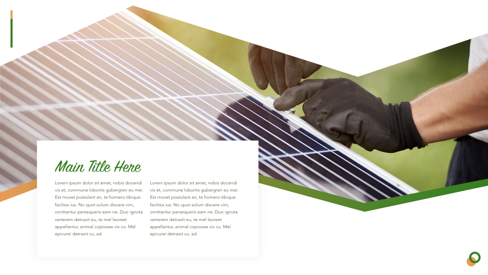 Solar Energy PPT Keynote