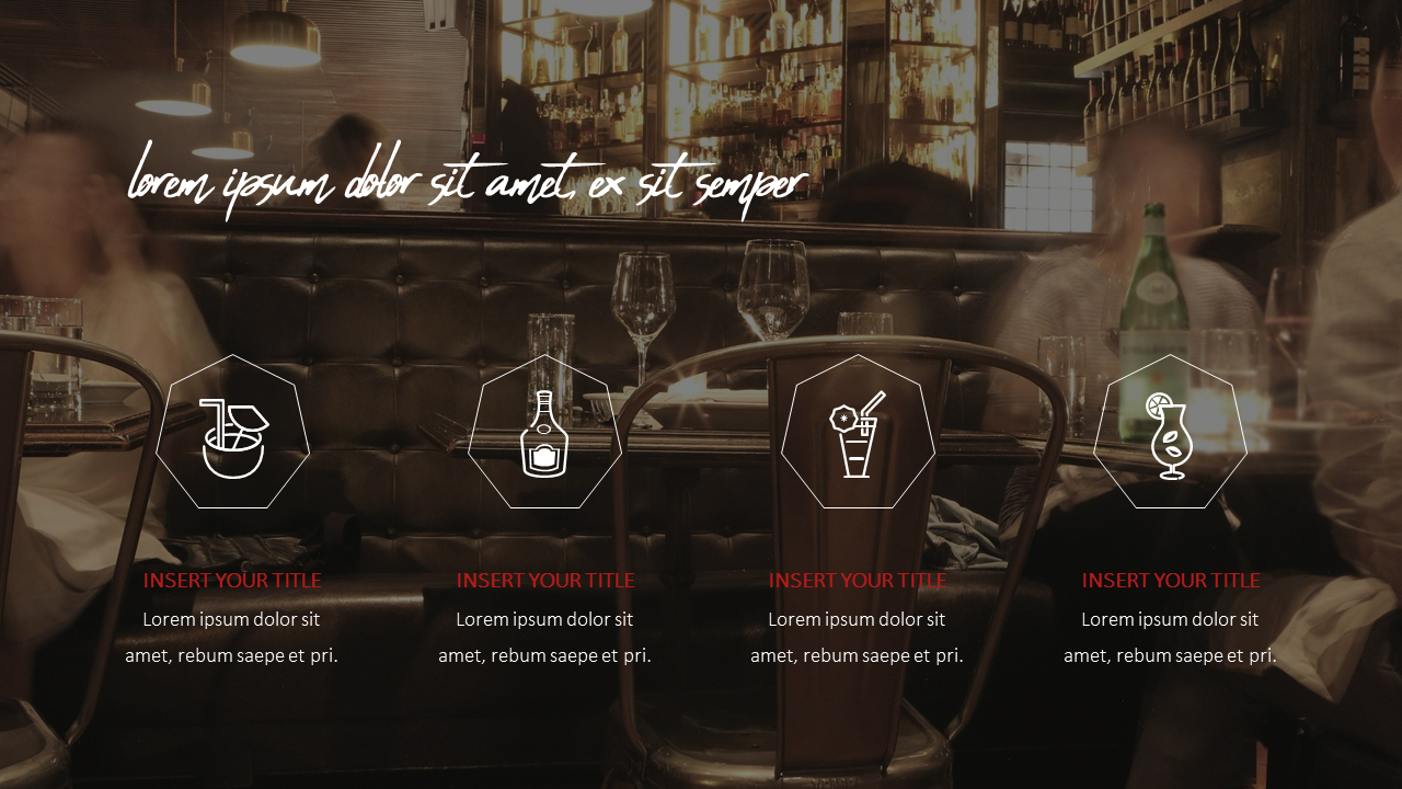 Cocktail Best PPT Templates