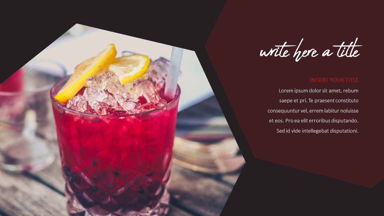 Cocktail Best PPT Templates