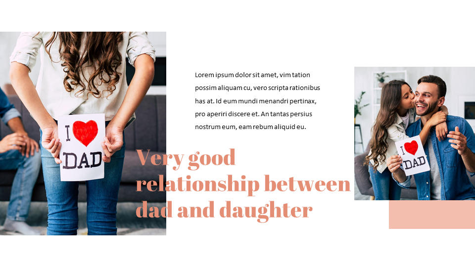 Mothers Day & Fathers Day Simple Presentation Google Slides Template