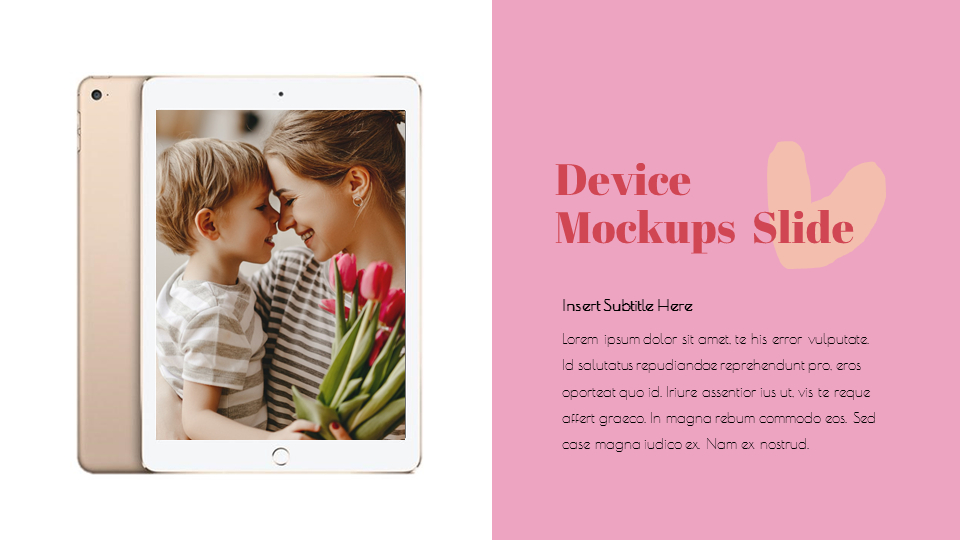Mothers Day & Fathers Day Simple Presentation Google Slides Template