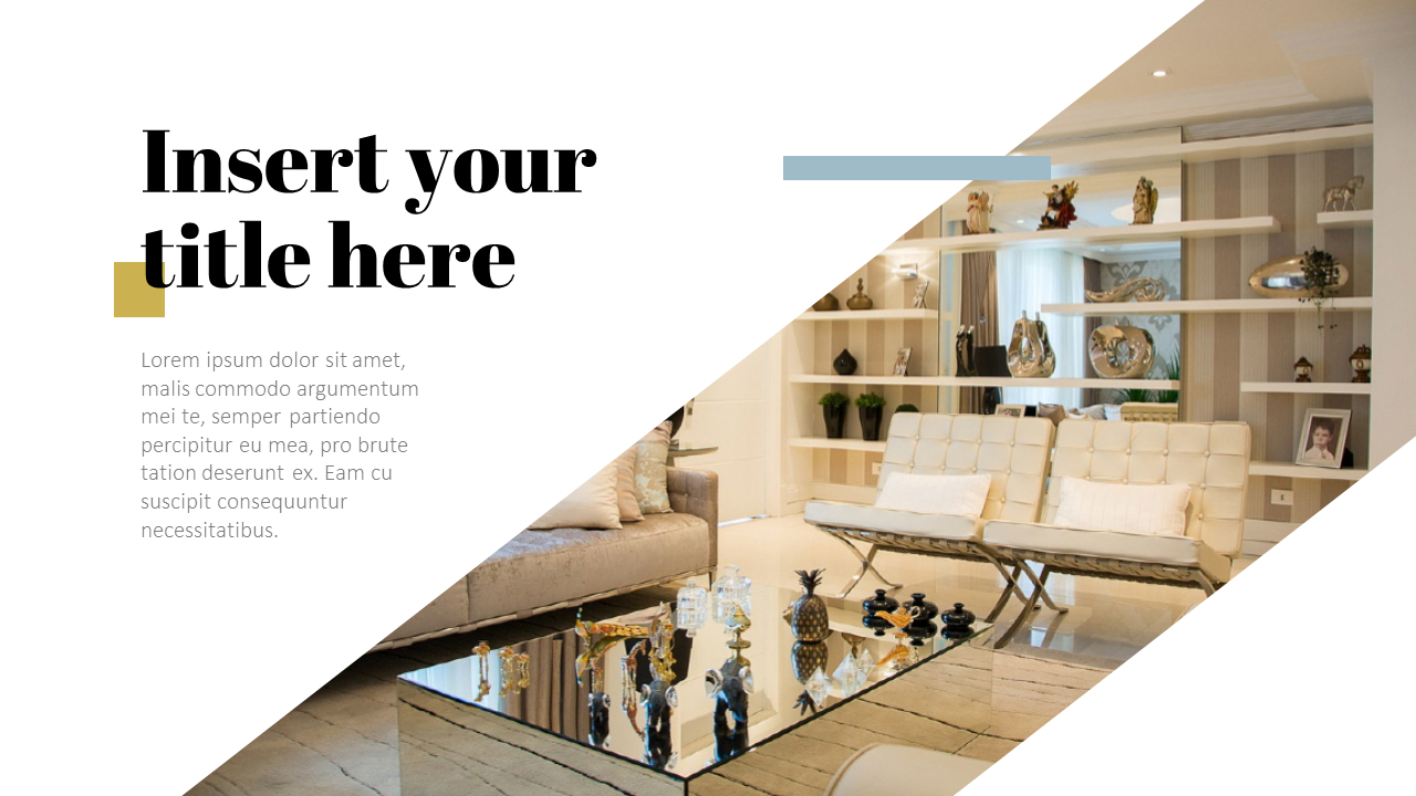 Interior Design PowerPoint Templates Multipurpose Design