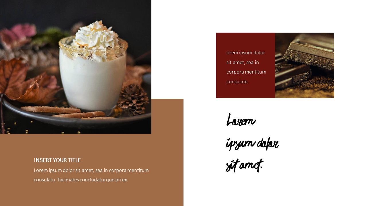 Hot Cocoa Modern PPT Templates