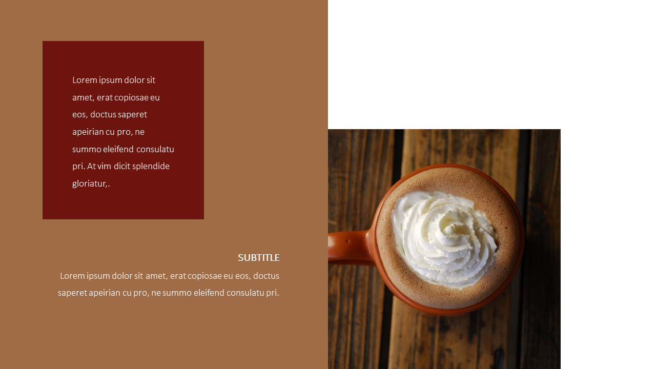 Hot Cocoa Modern PPT Templates