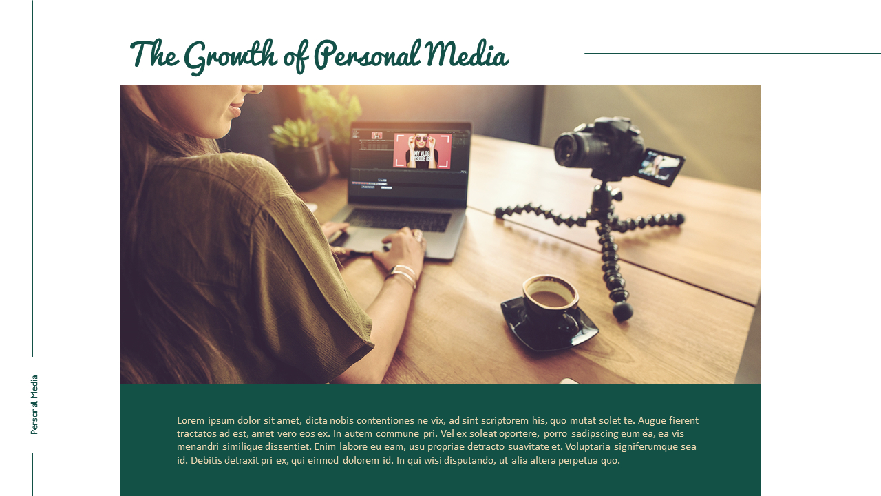 Personal Media Theme PPT Templates