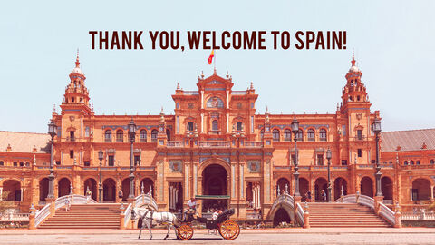 Viaggio in Spagna Modelli di PowerPoint Premium