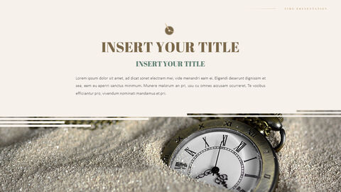 Time PowerPoint Templates Multipurpose Design