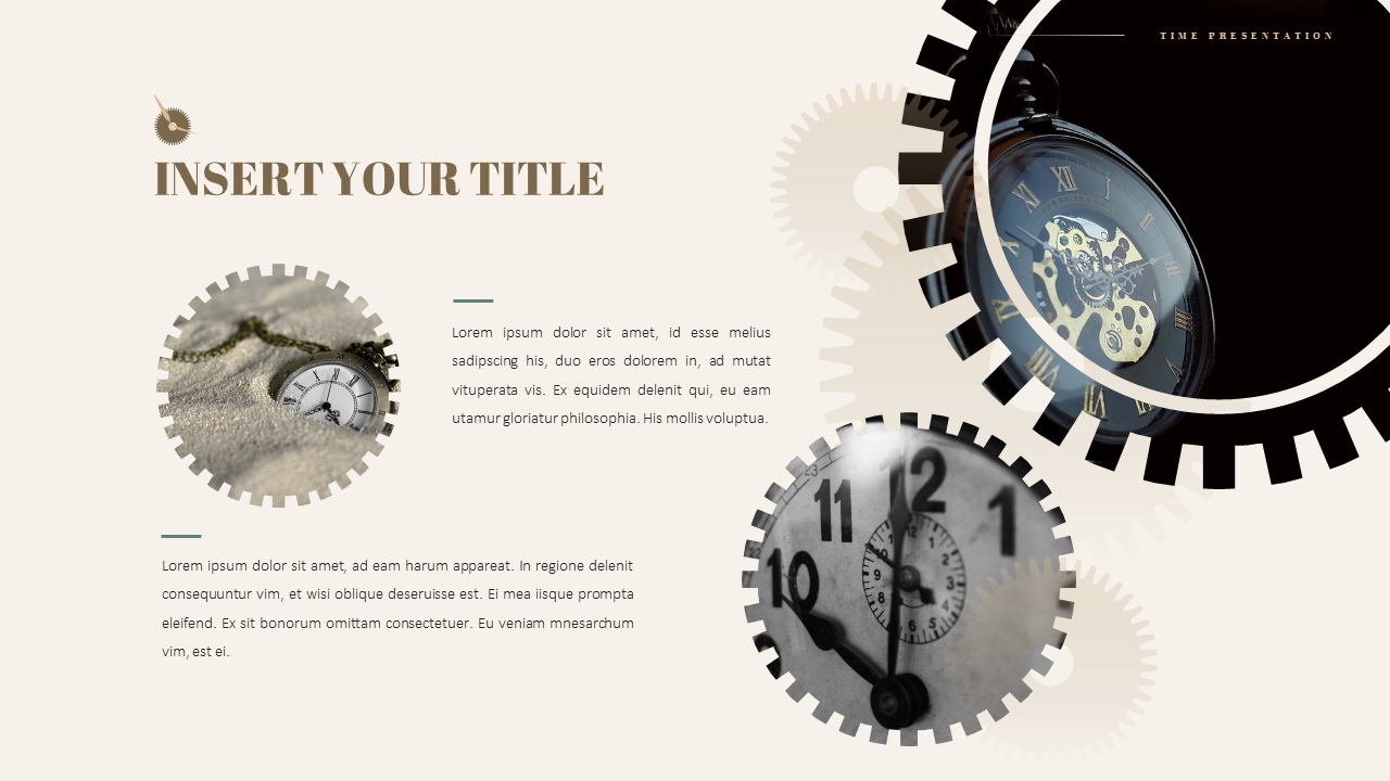 Time PowerPoint Templates Multipurpose Design