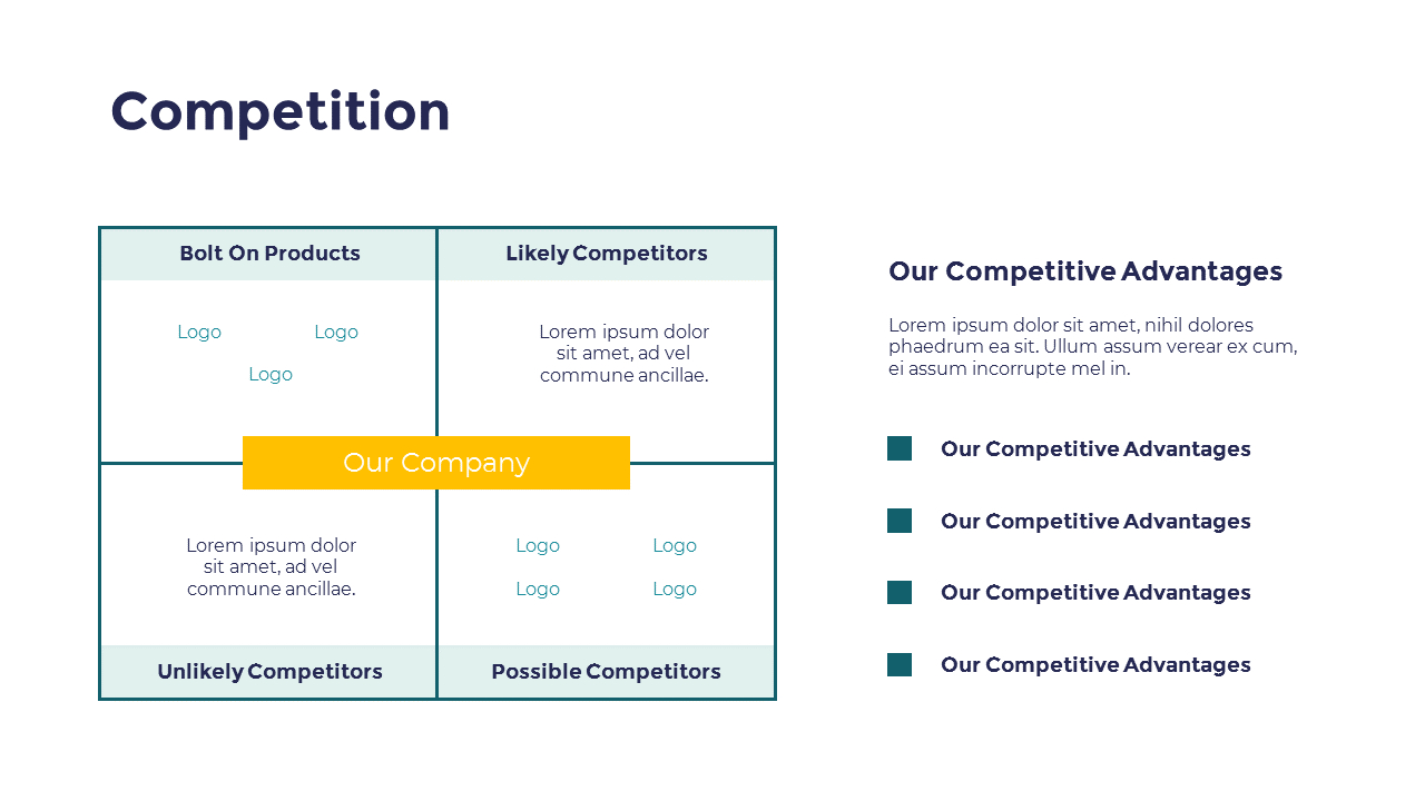 Business Pitch Deck Slides PPT Templates Design
