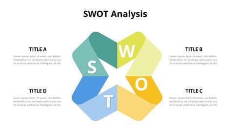 Cross SWOT Analysis Diagram
