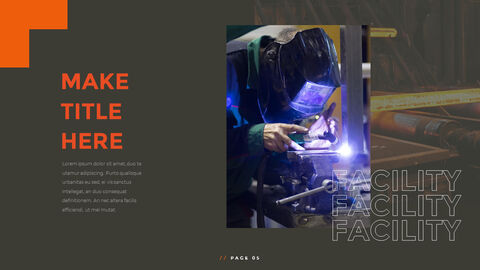 Industrial Facility Best PPT Templates