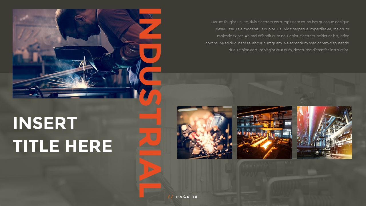 Industrial Facility Best PPT Templates